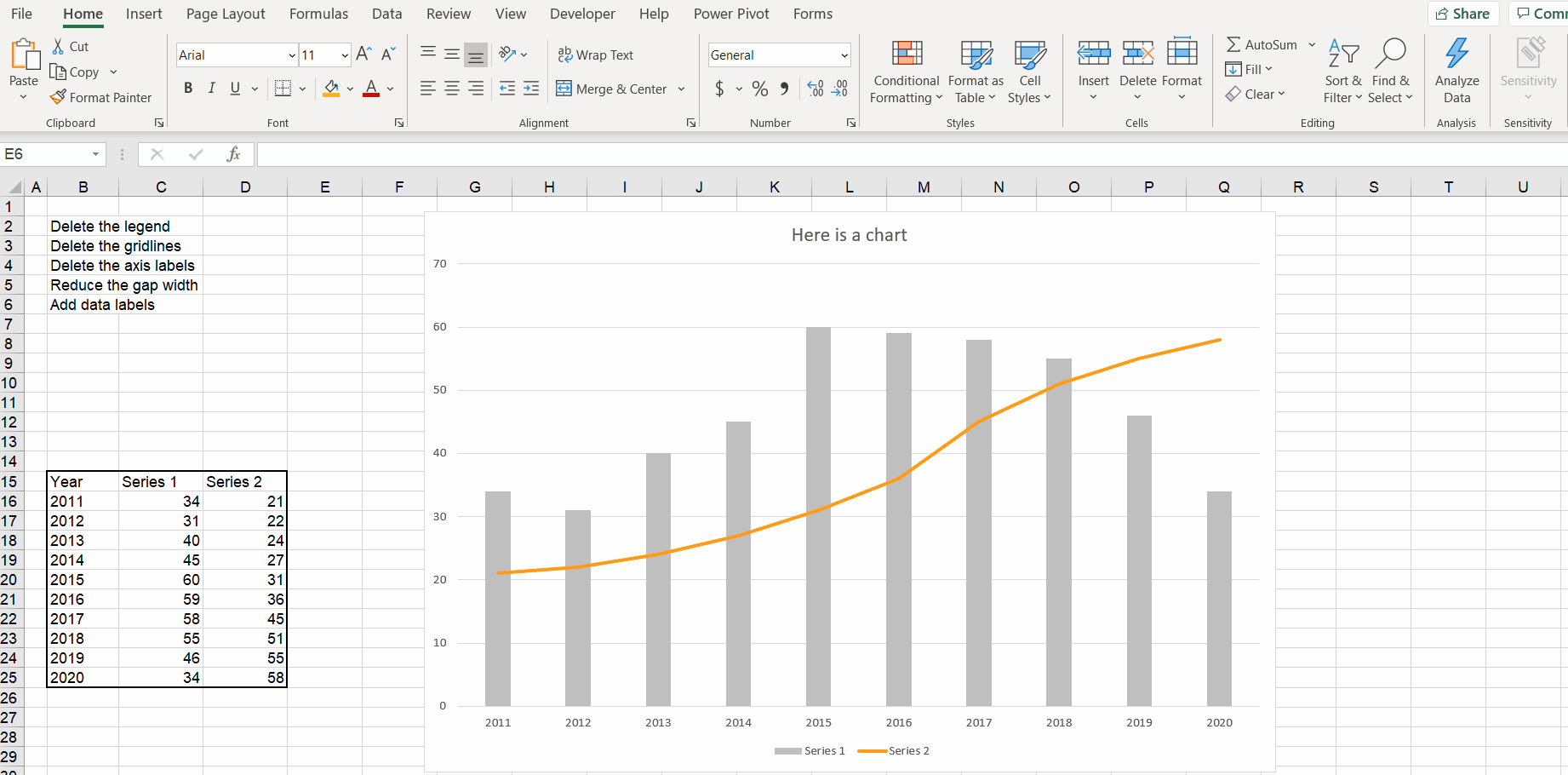 How to make Excel charts look pretty – Jessica Manipon